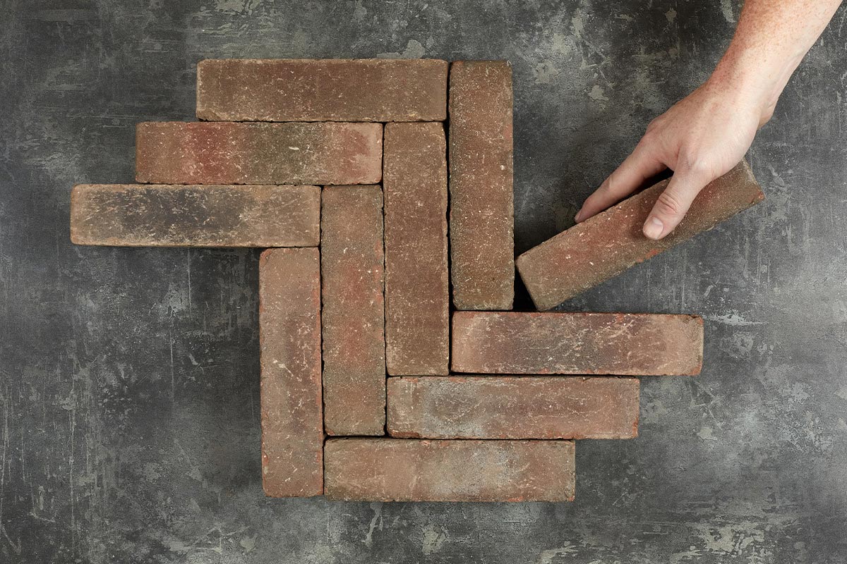 Abbey Dark Multi Clay Pavers | Brick Pavers | Chelmer Valley