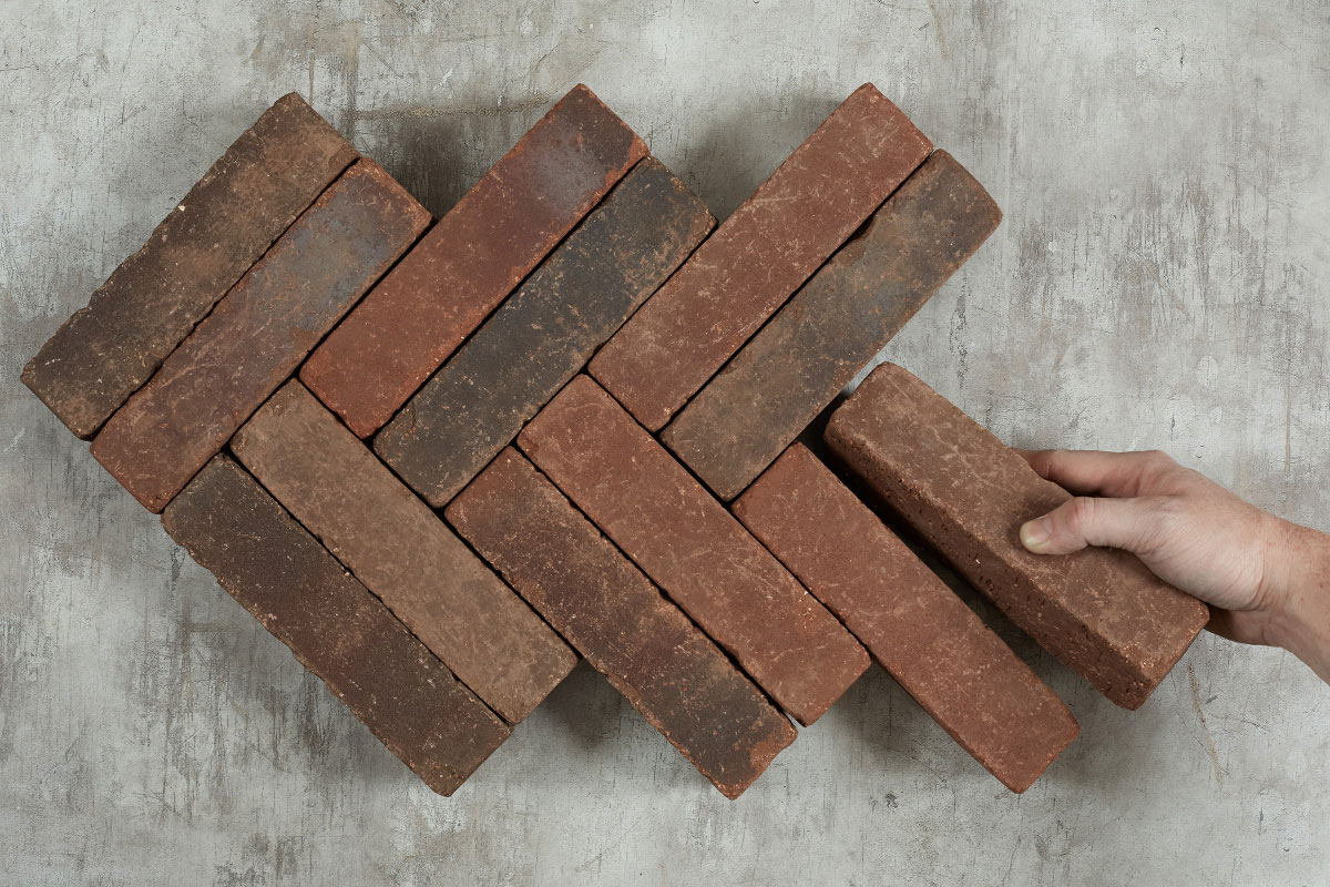 Antique Red Clay Pavers | Brick Pavers | Chelmer Valley